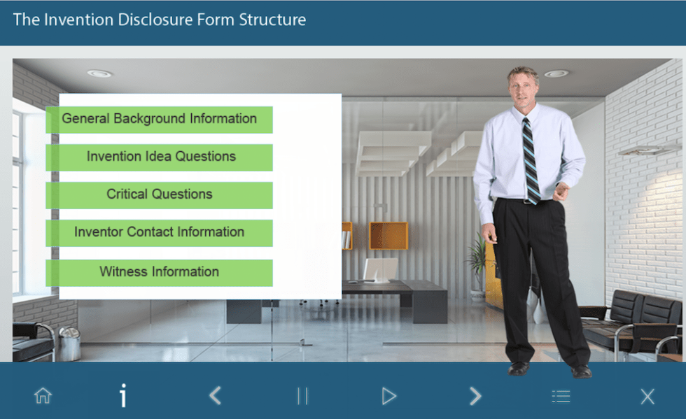 Completing an Invention Disclosure Course